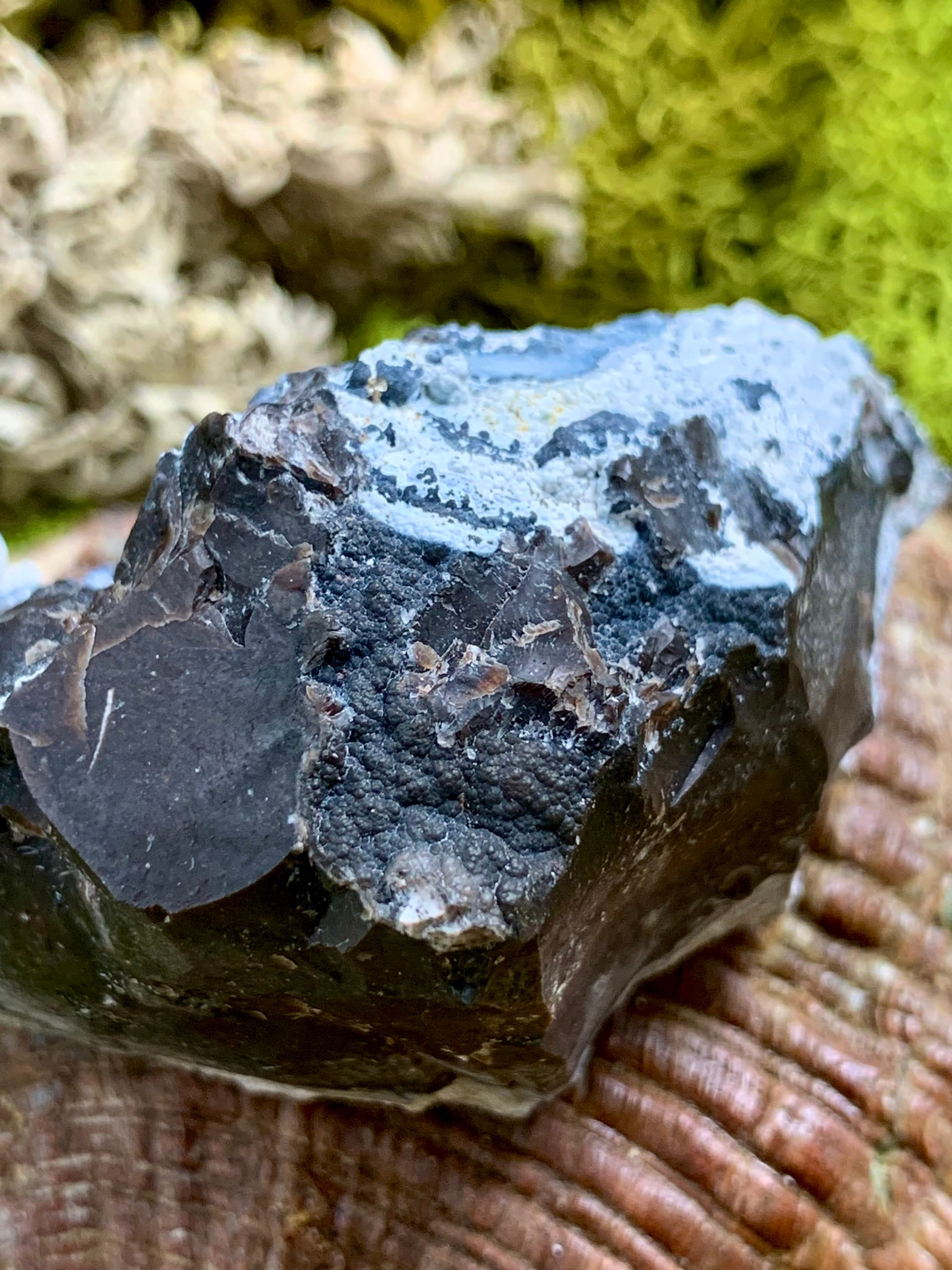 Botryoidal Agate Black Flint Stone Agatized Coral Chert Specimen From ...