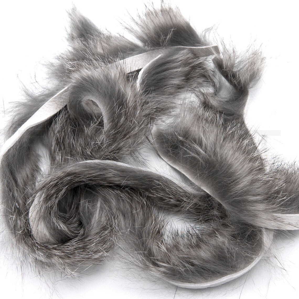 Magnum Rabbit Strips Jig & Fly Tying Zonker Rabbit Hide Pieces Strands ...