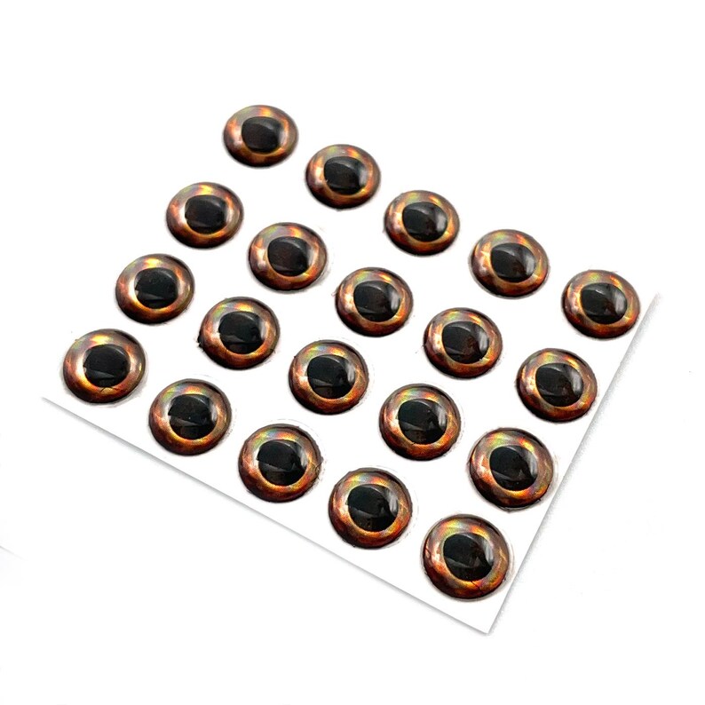 Semperfli 3D Epoxy Fish Eyes - Adhesive Realistic Fly Tying & Lure ...