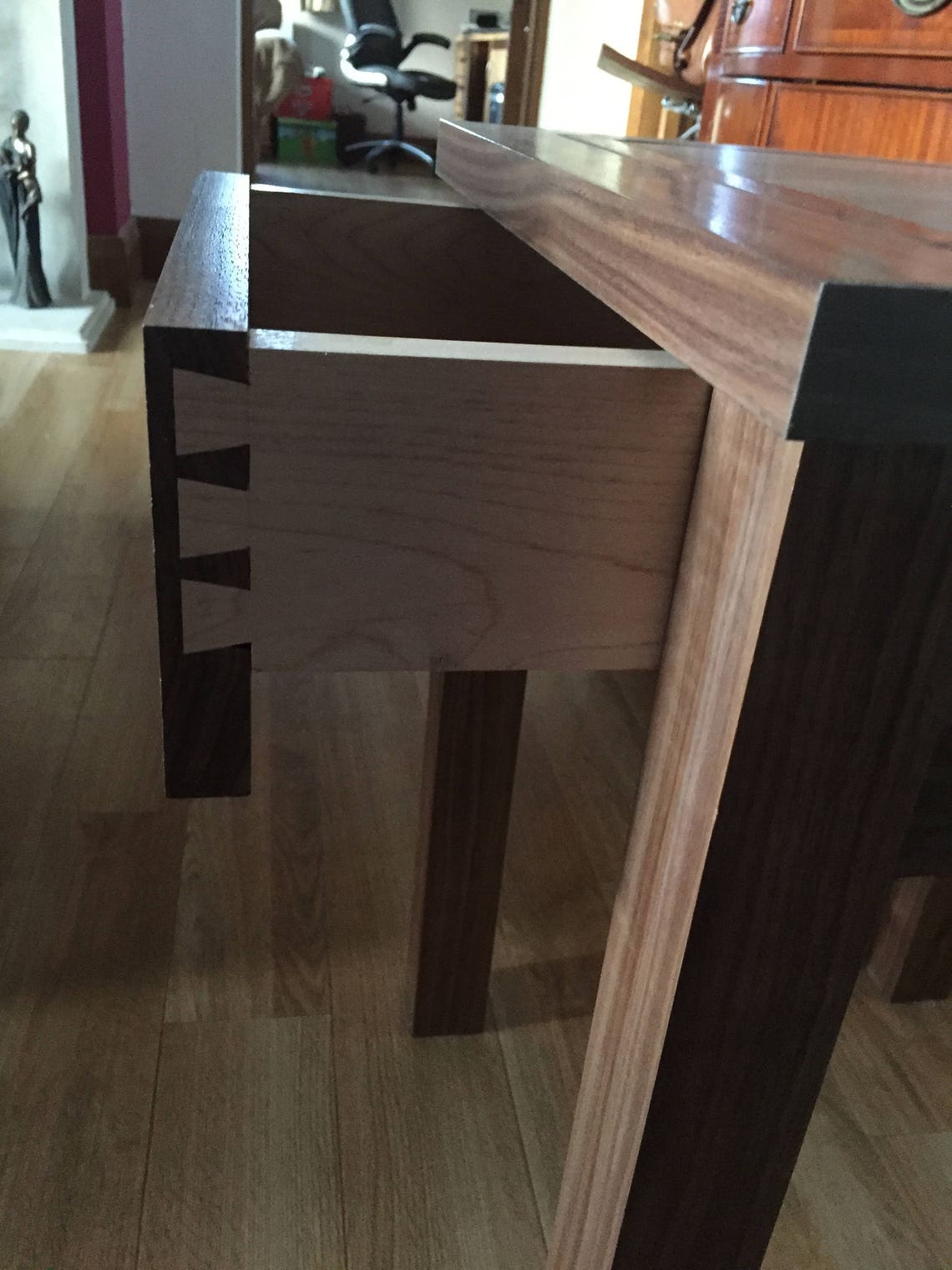 Reversible Wooden Chess Table. - Etsy UK
