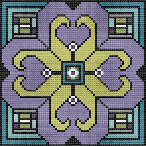 Geometric Needlepoint - Etsy