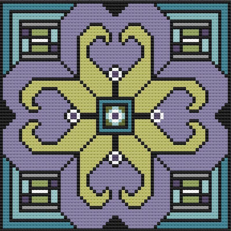 Floral Needlepoint - Etsy