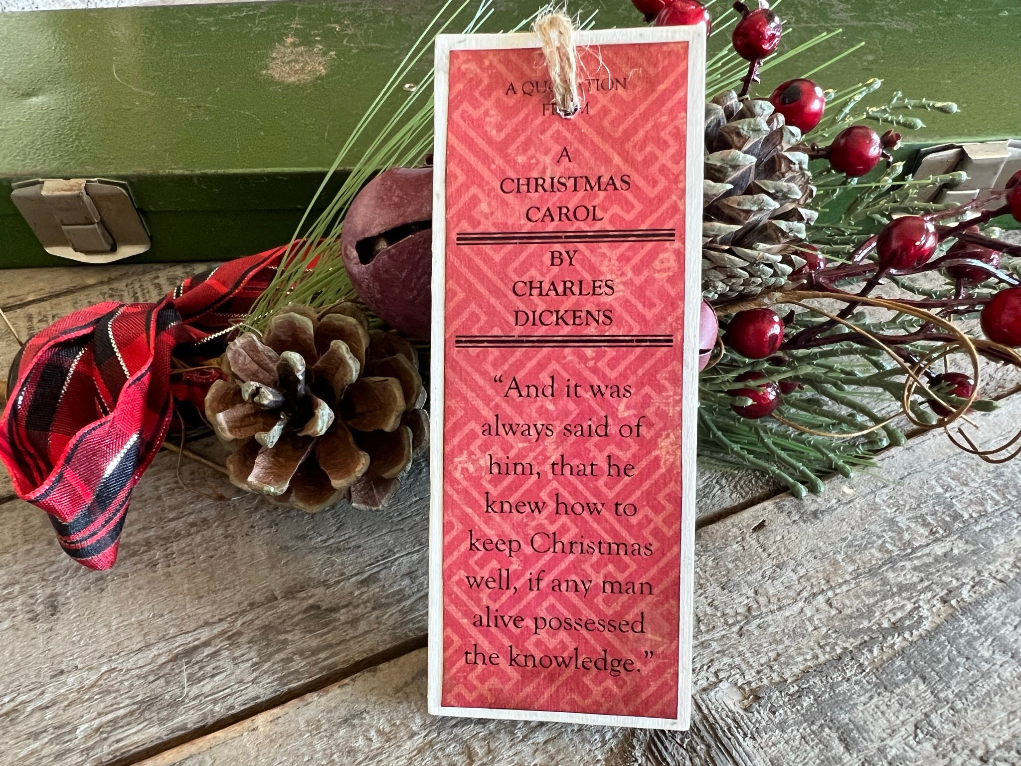Charles Dickens Christmas Ornament Set, A Christmas Carol Ornaments ...