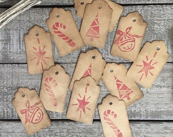 Stamped Gift Tags | Etsy