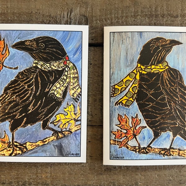 Crow Artwork - Etsy
