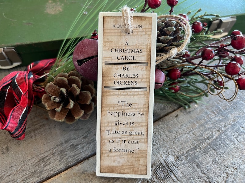 Charles Dickens Christmas Ornament Set, A Christmas Carol Ornaments ...