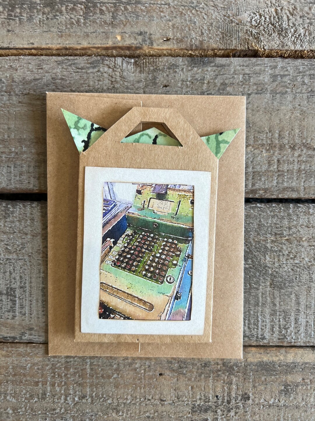 Cash Register Gift Card Holder, Vintage Style. Set of 5 Holders ...