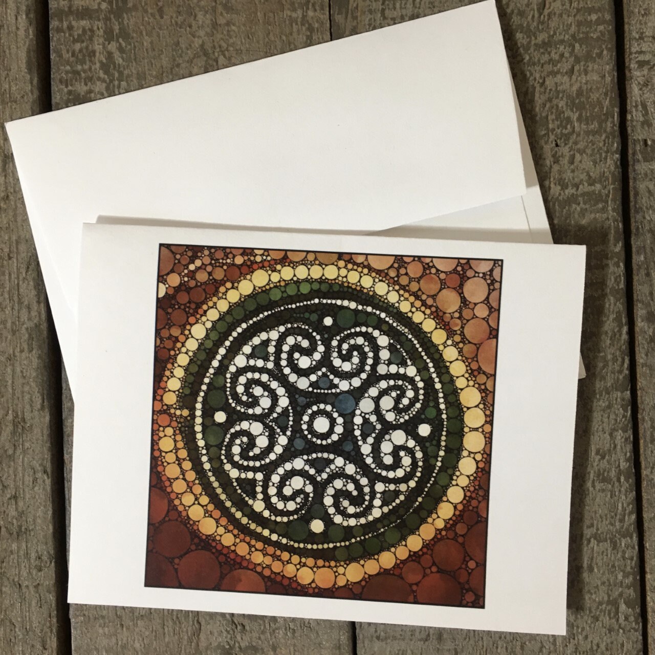 Celtic Cross Card Celtic Knot 6 Card Set Original Artwork - Etsy