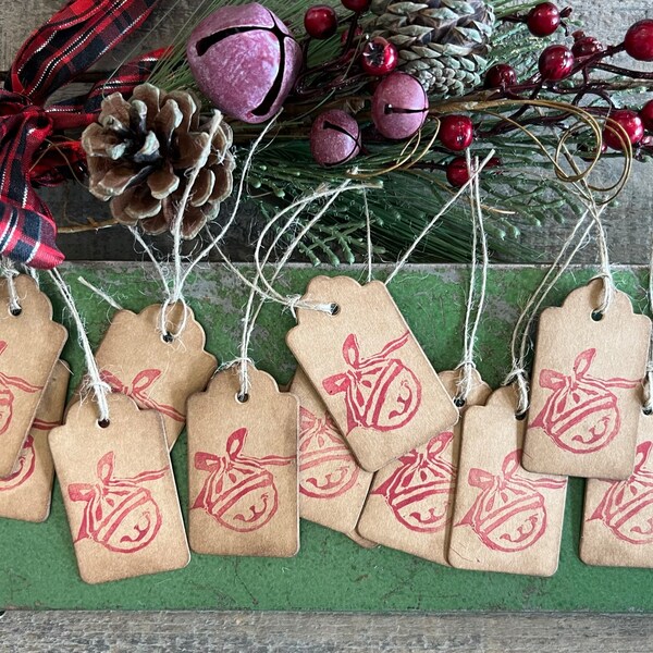 Rustic Jingle Bell - Etsy