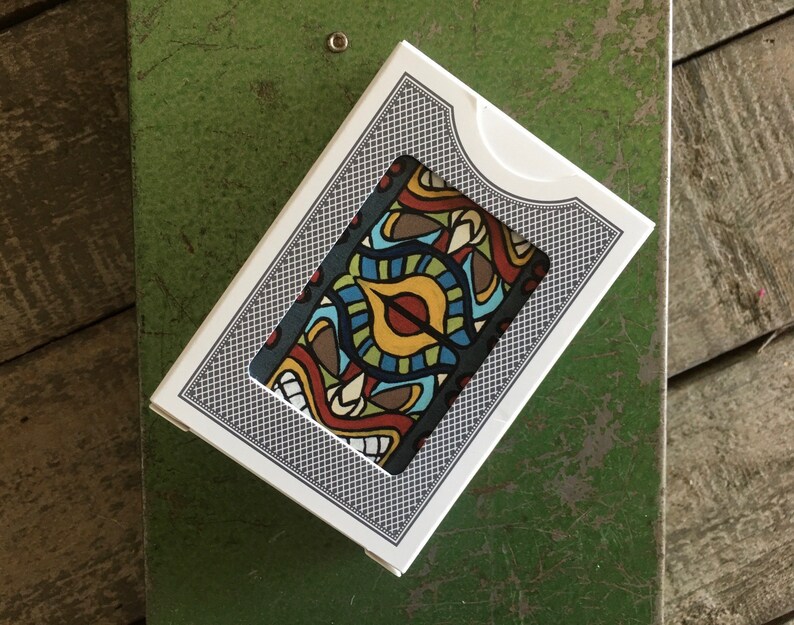 Tiki Playing Cards Tiki Card Deck Tiki Deck of Cards Tiki - Etsy