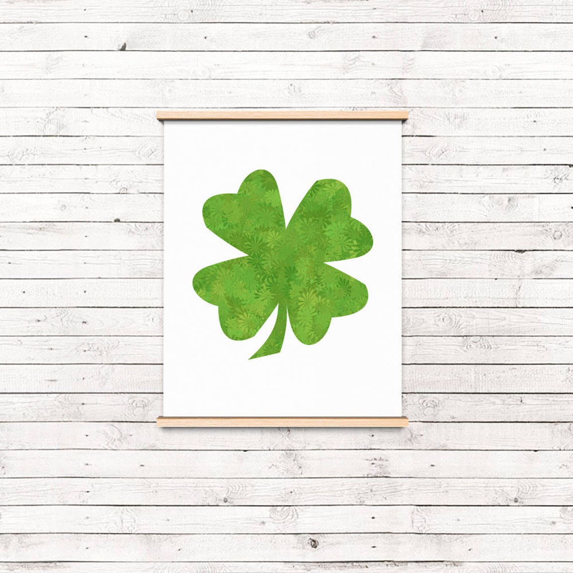 St Patricks Day Decor, St Patricks Day Four Leaf Clover, St Patricks ...