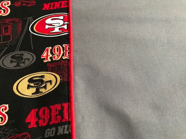 San Francisco 49ers Border Pillowcase Standard, Specialty Item - Etsy