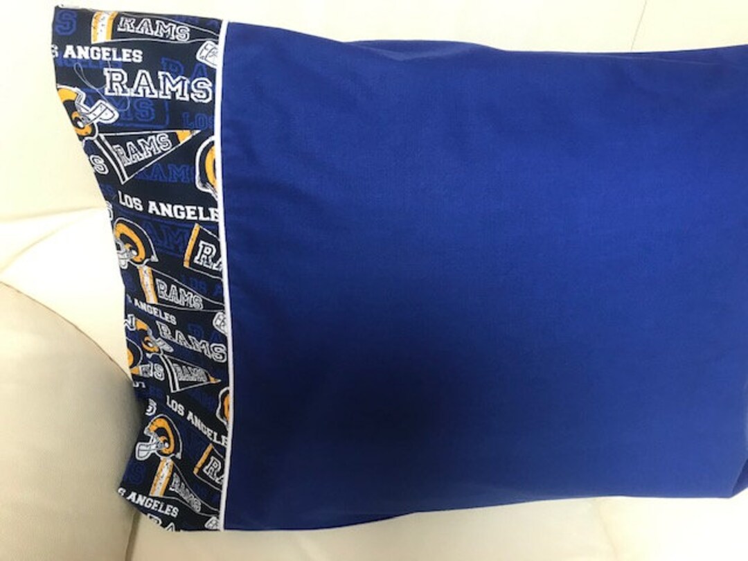 SALE- NFL Pillowcase LA Rams Border, Print- Standard, Specialty Item - Etsy