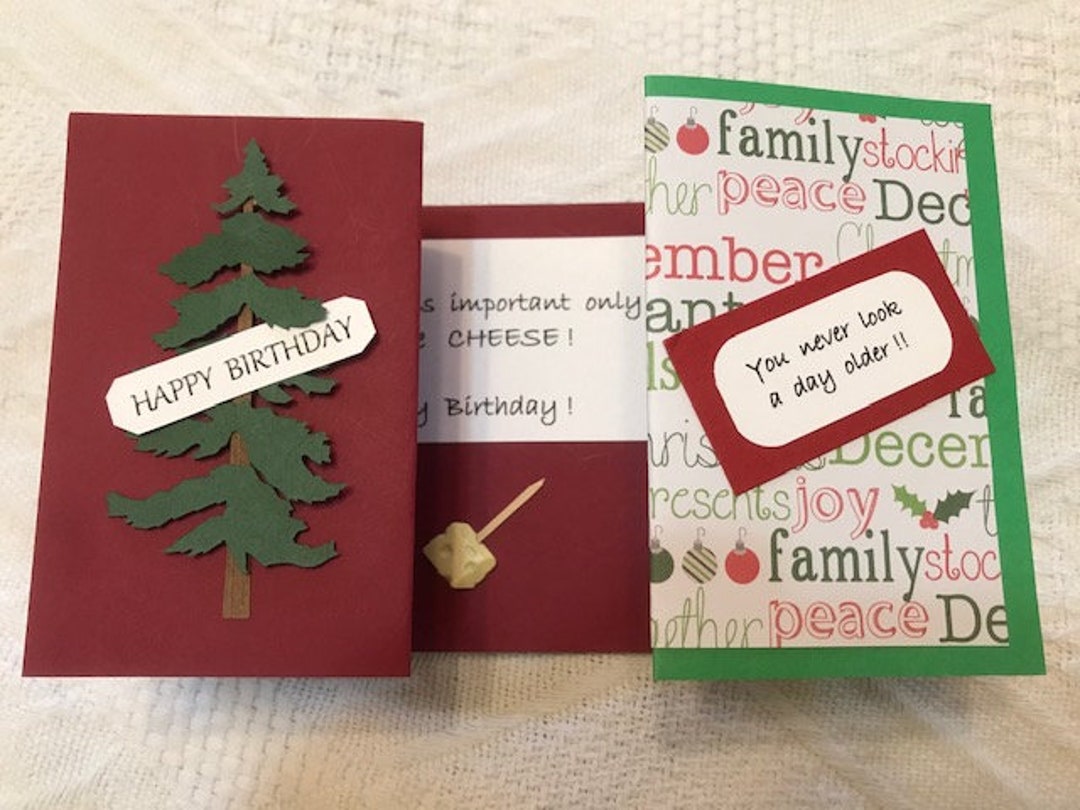 Happy December Birthday Card - Etsy