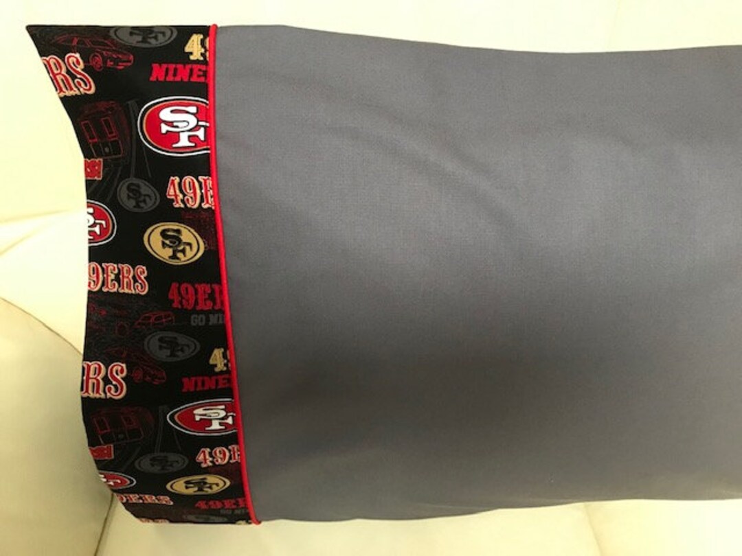 San Francisco 49ers Border Pillowcase Standard, Specialty Item - Etsy