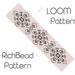 Square Stitch Beading Pattern Bead Loom Bracelet Patterns Bead - Etsy