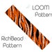 Tiger Print Loom Beading Bracelet Patterns Beadwork Patterns Square ...