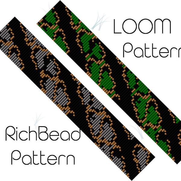 Loom Beading Snake Pattern - Etsy