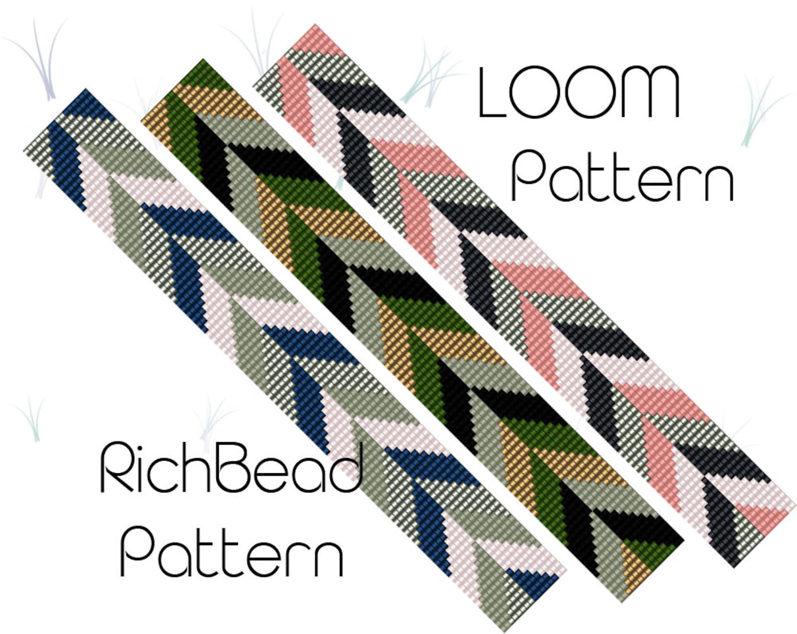Bead Loom Bracelet Patterns Loom Beading Patterns Ukraine Sellers Stand ...