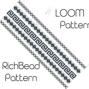 Thin Beaded Bracelet Patterns Square Stitch Beading Patterns Miyuki ...