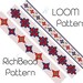 Christmas Star Bead Loom Patterns Bracelet Seed Bead Bracelet - Etsy