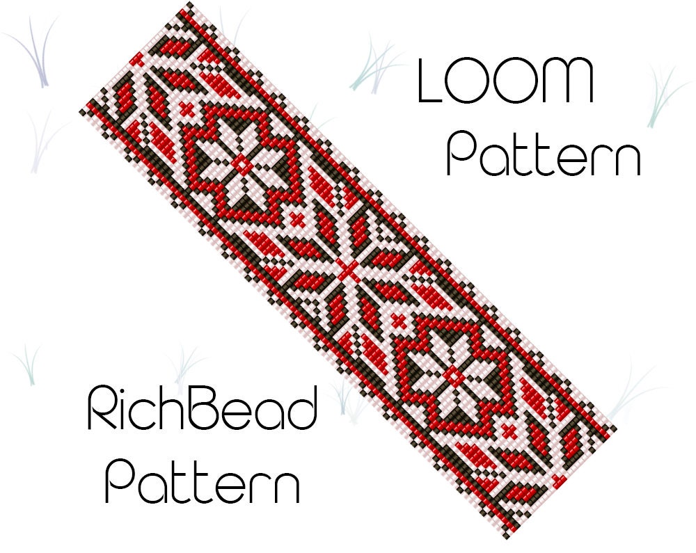 Geometric Bead Loom Bracelet Patterns Delica Bead Patterns - Etsy