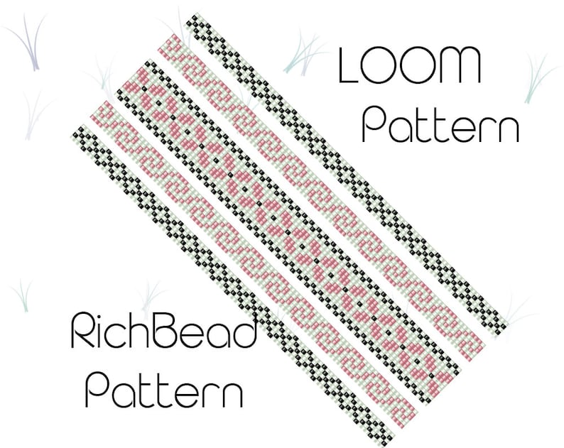 Narrow Bracelet Bead Loom Patterns for Beginners Beading Patterns to ...