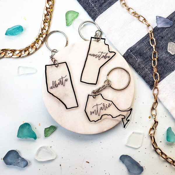 Canada Keychain - Etsy Canada