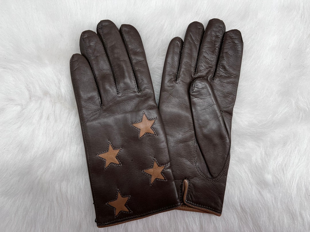 Star Detail Gloves - Women's - Etsy