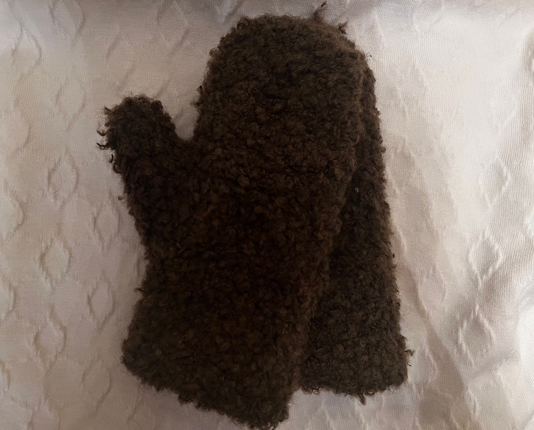 Forest Green Wool Mittens Women - Etsy
