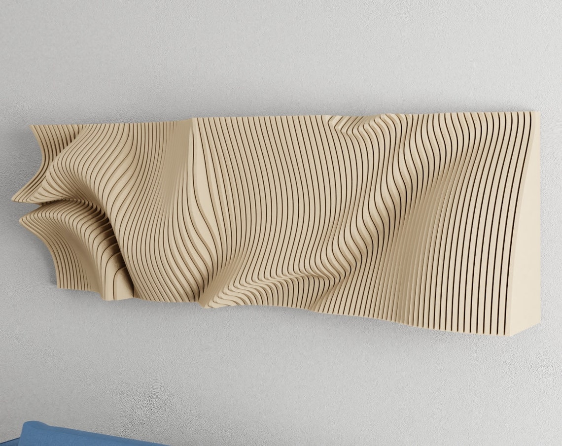 Art Wall | 3D Panel of Wood | Home Decor | Wall Art Wood | 3d Model ...