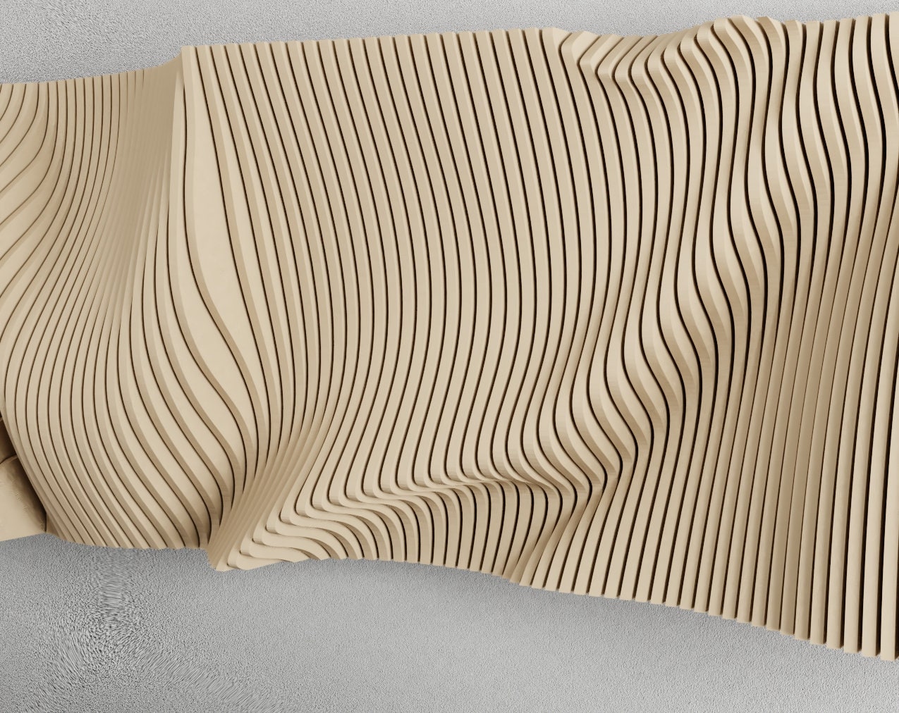 Art Wall | 3D Panel of Wood | Home Decor | Wall Art Wood | 3d Model ...