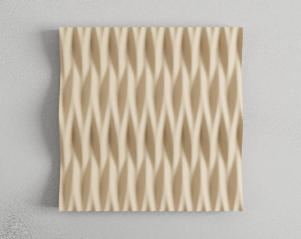 Parametric Panel | Wall Panel | 3D Model | CNC | CNC File | Stl | Obj ...