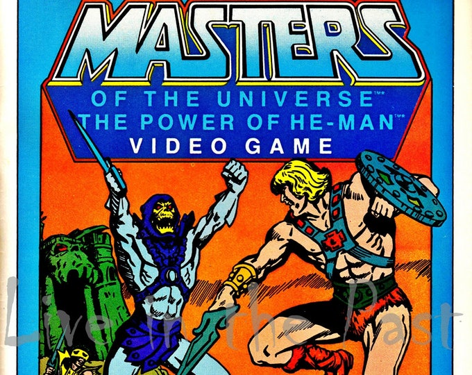 He-man Atari Video Game Ad Poster Print - Etsy