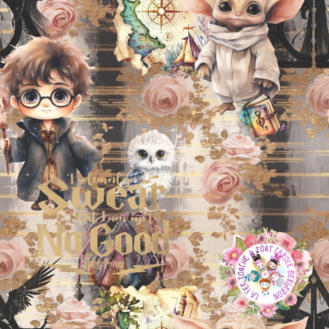 Seamless HP Wizard - Etsy