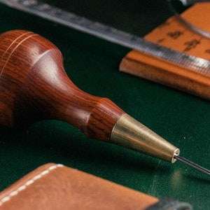 France Style Round Style Japanese Style Leather Sewing Awl Stitching ...