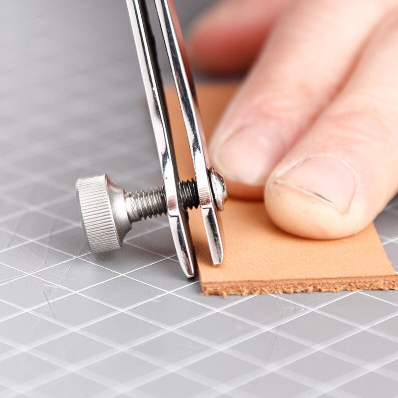 Leathercraft Adjustable Leather Edge Stitching Scribing | Etsy