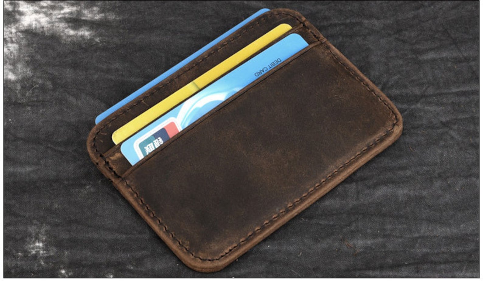 Card Case Mini Card Holder Template Clear Acrylic Leather Pattern - Etsy