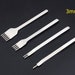 3/4/5/6mm Chisels Diamond Set of 4 Pcs Leather Craft Tool Hole Punches Stitching Punch 1 2 4 6 ...