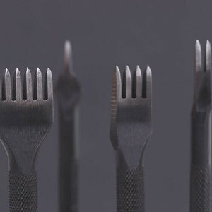 Diamond Leather Lacing Stitching Chisel Craft Pricking Iron - Etsy