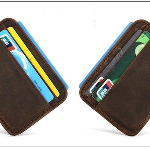 Card Case Mini Card Holder Template Clear Acrylic Leather Pattern - Etsy