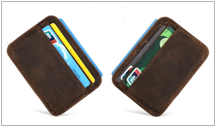 Card Case Mini Card Holder Template Clear Acrylic Leather Pattern - Etsy