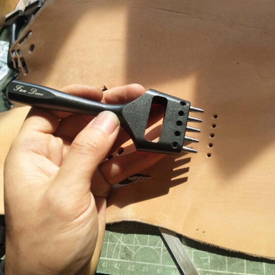 Watch Strap Punch 5 Holes Hollow Leathercraft Leatherwork Handcraft ...