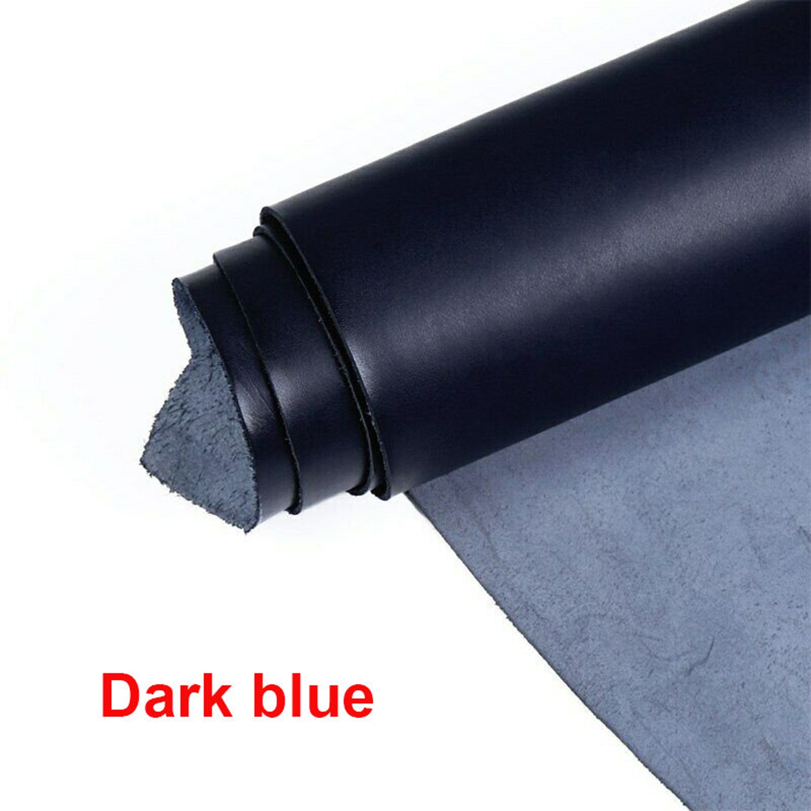Full Grain Veg-tanned Leather Piece Cowhide Leather Craft DIY Material ...