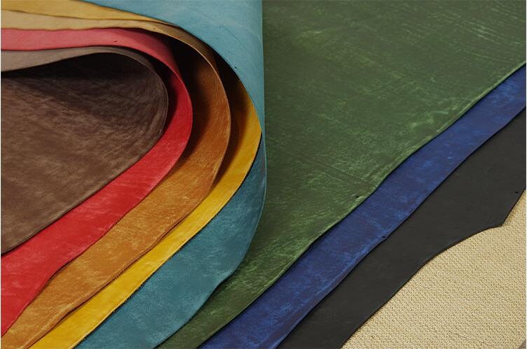 Full Grain Veg-tanned Matte Leather Piece Cowhide Leather - Etsy