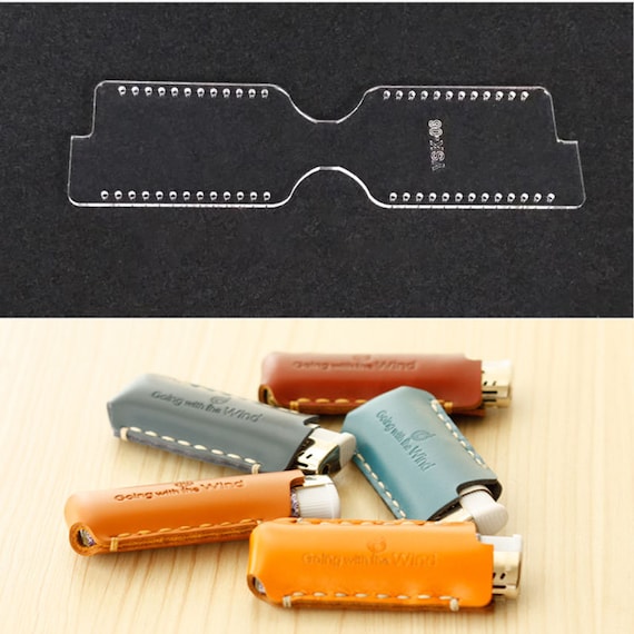 Leathercraft Lighter Case Acrylic Leather Craft Pattern - Etsy