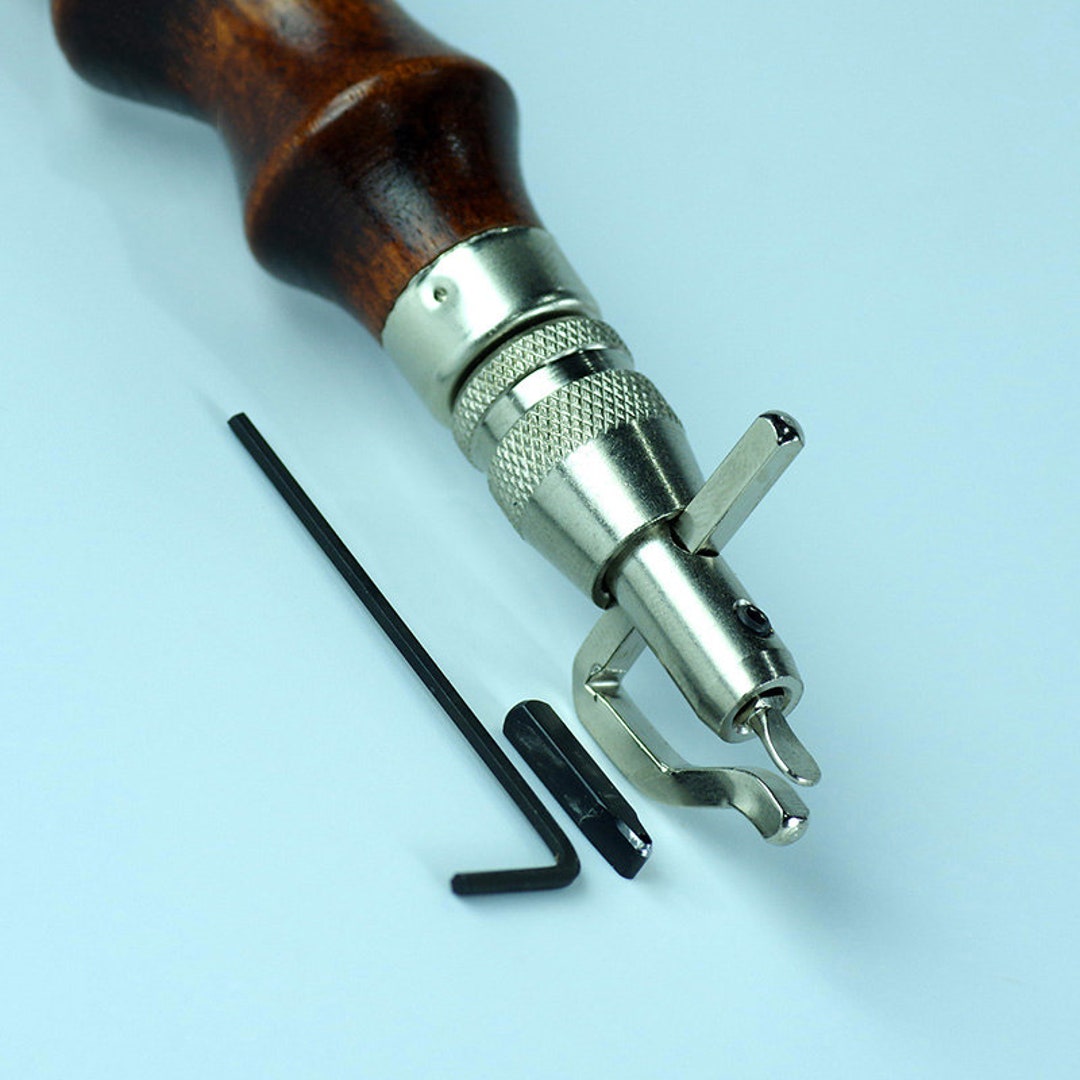 Seiwa Adjustable Leather Craft Pro Stitching Groover Set to Sew ...