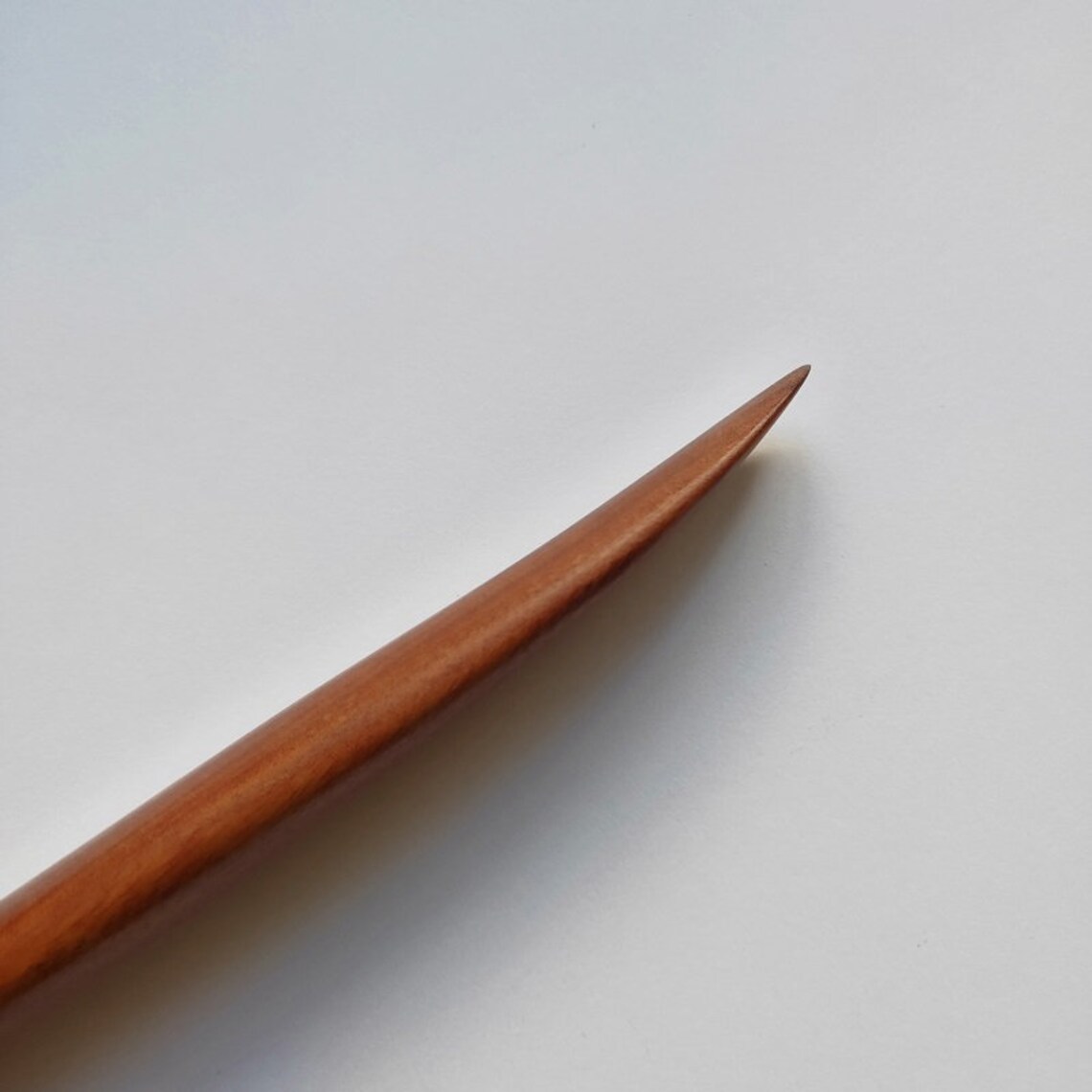 Wooden Bone Folder Paper Creaser Burnisher Leathercraft Leather Working ...