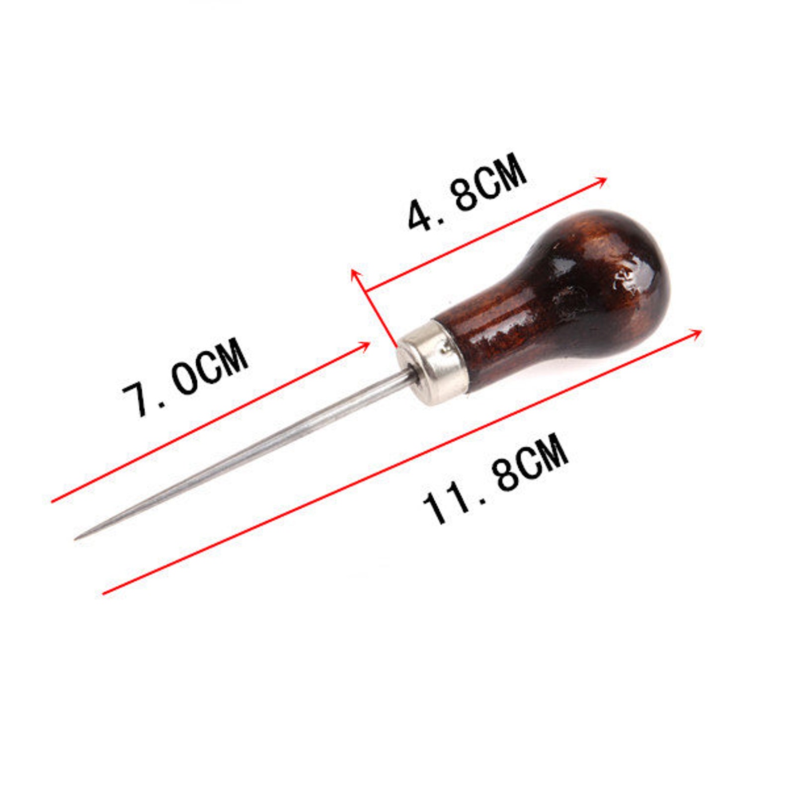 Leathercraft Tools Wooden Awl Stitching Needle Felting Sewing - Etsy