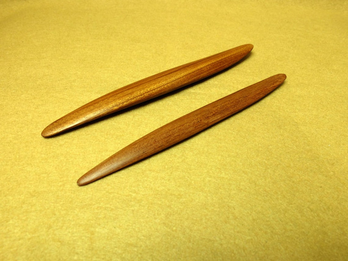 Wooden Molding Shape Bone Folder Paper Creaser Burnisher Edge Pressing ...
